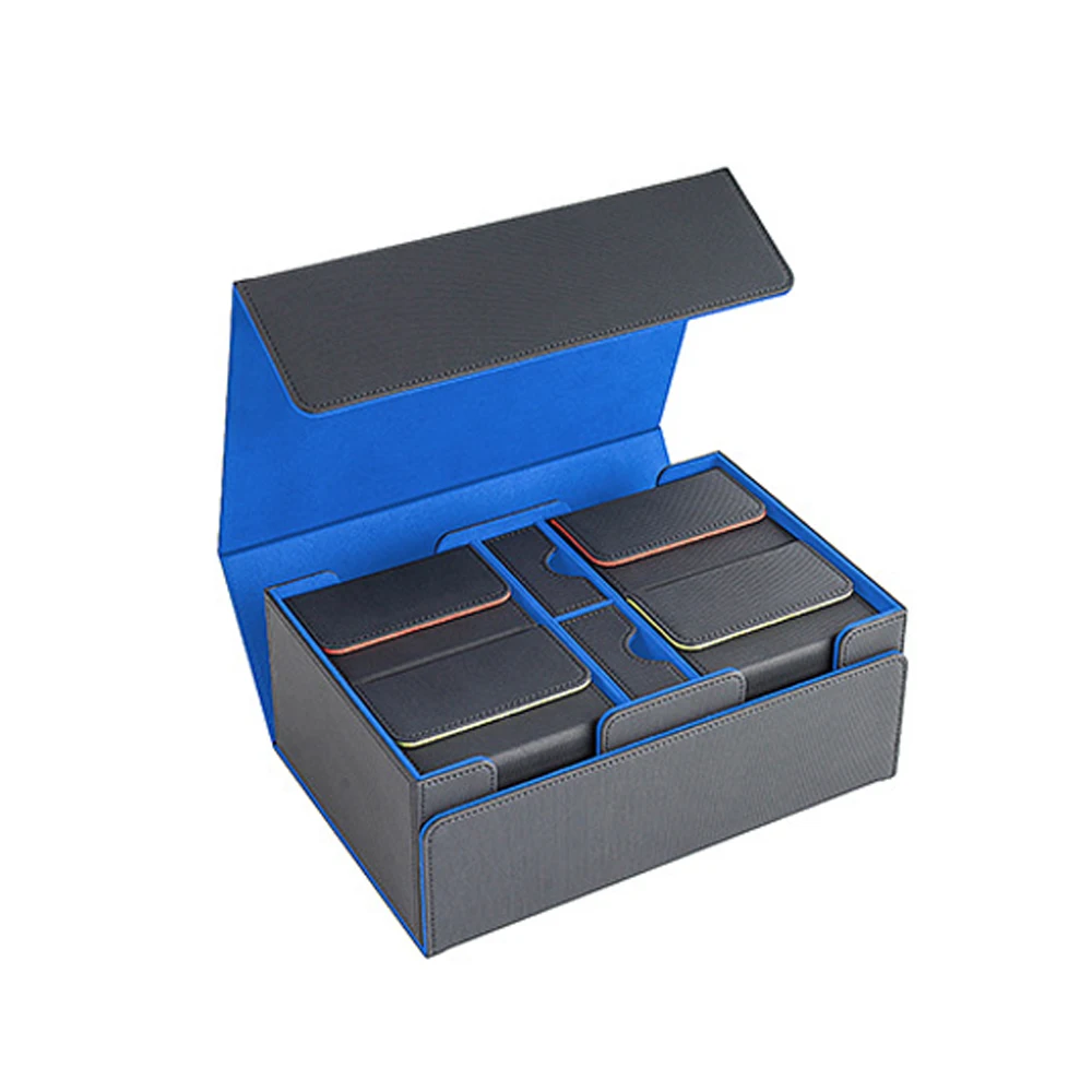 Universal-Card-Deck-Storage-Box-400-Large-Card-Case-Sets-PU-Leather ...