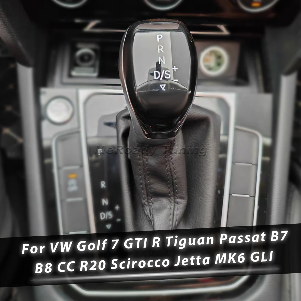 LED DSG Shift Knob gear stick for VW Golf 7 75 GTI R Tiguan 2 Passat B7 ...