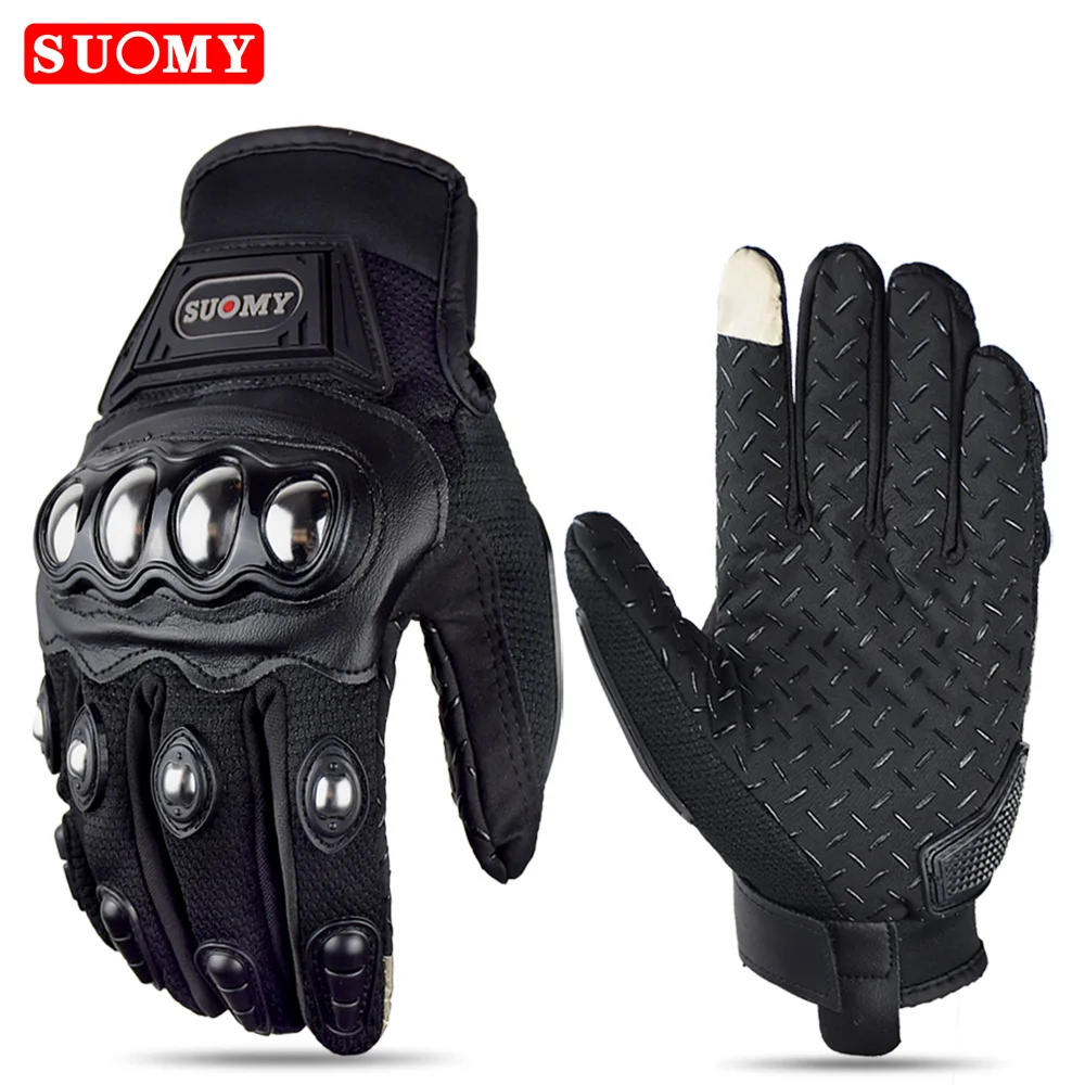 Suomy-Summer-Full-Finger-Motorcycle-Gloves-Non-slip-Wear-resistant ...