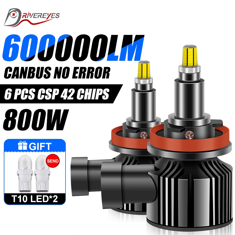 800W-600000LM-H7-Led-Bulb-Canbus-H8-H11-Fog-Light-9006-Hb4-9005-Hb3-Led ...
