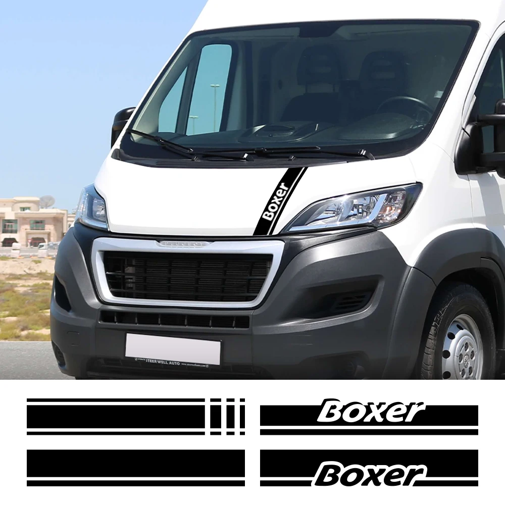Van-Hood-Stickers-For-Peugeot-Boxer-E-Eboxer-Car-Bonnet-Graphics ...