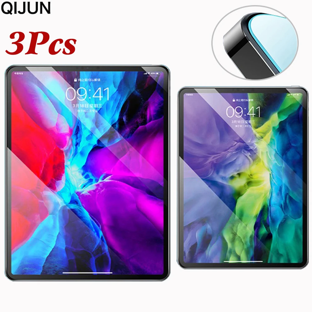 3Pcs-9H-Tempered-Glass-Screen-Protector-For-iPad-2017-2018-9-7-Air-1-2 ...