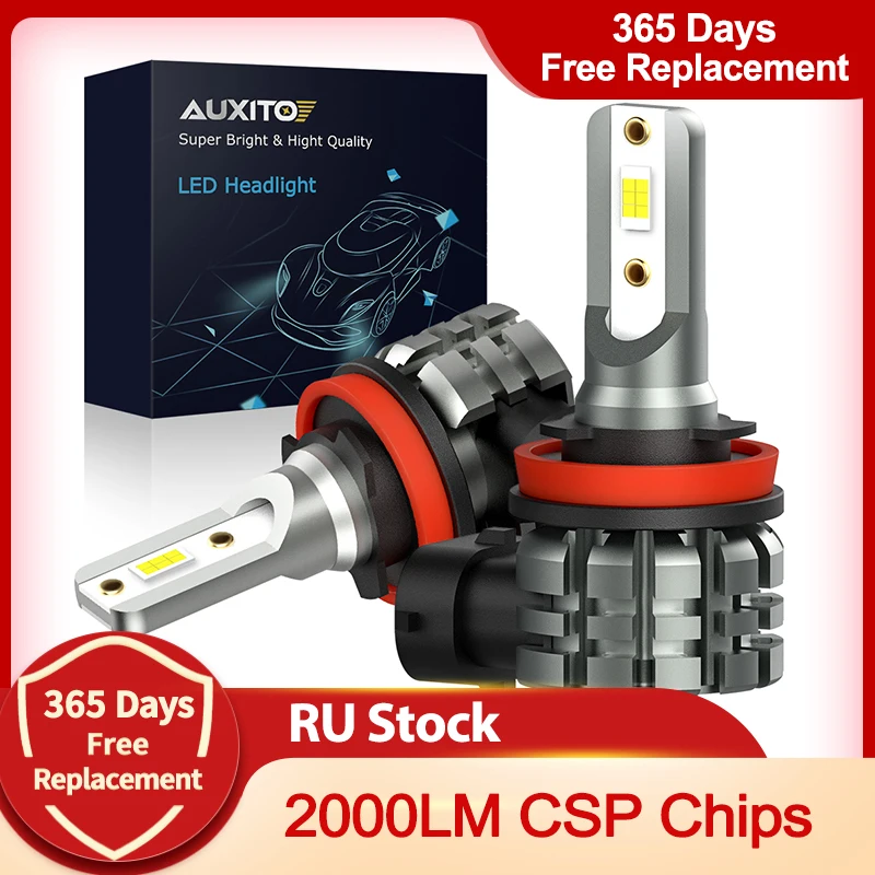 2PCS-H8-H11-LED-Canbus-Antibrouillard-H8-Ampoule-Sans-Erreur-Double ...