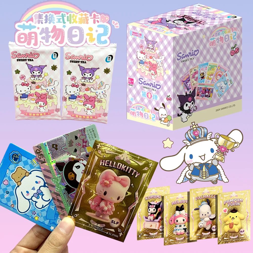 Original-Kawaii-Sanrio-Collection-Card-Cute-Diary-Hello-Kitty-Kuromi ...