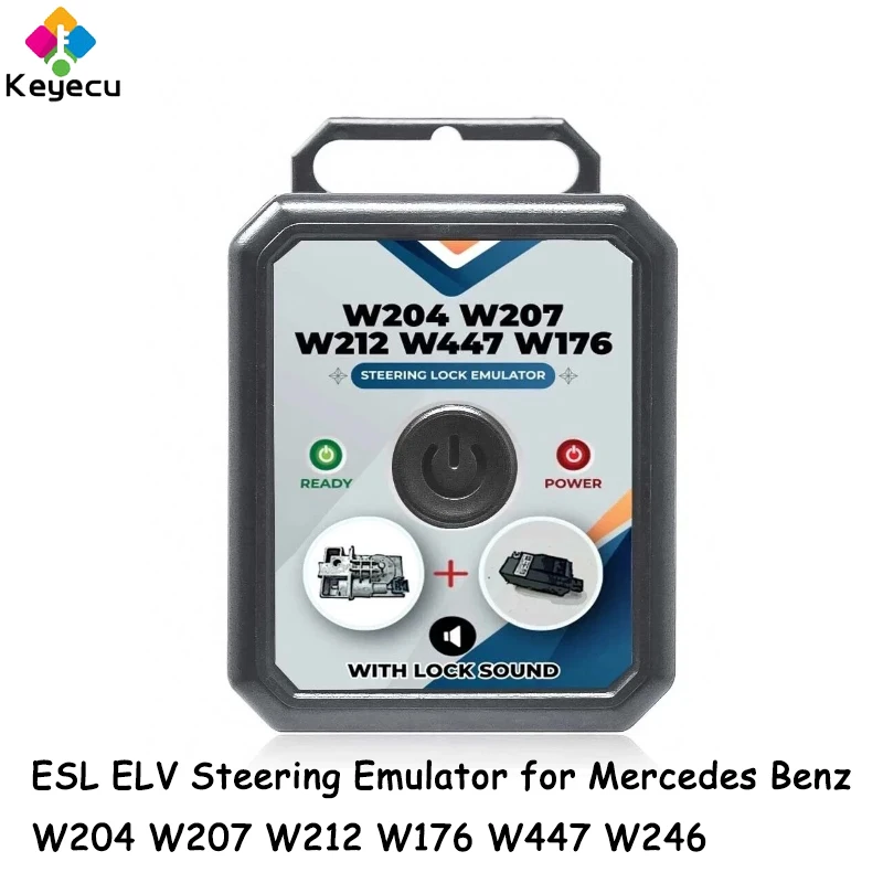 KEYECU ESL ELV Universal Steering Lock Emulator for Mercedes Benz W204 ...