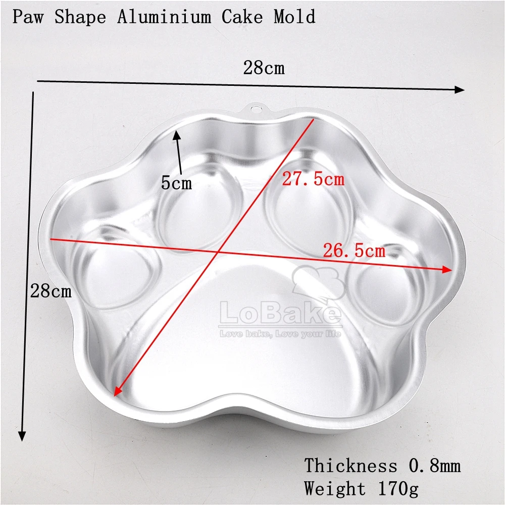 Paw Cake Pan