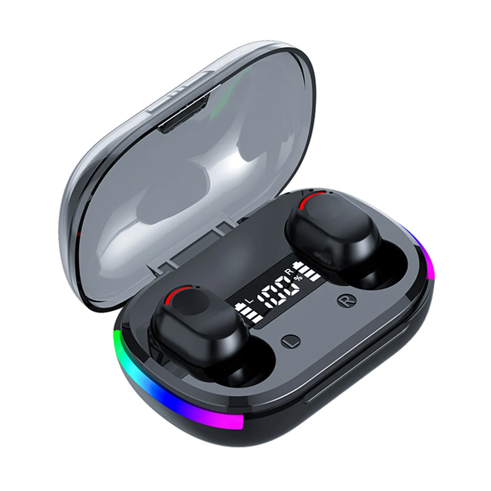 K10-Wireless-Earbuds-LED-Digital-Display-Touch-Control-Gaming-Sport ...