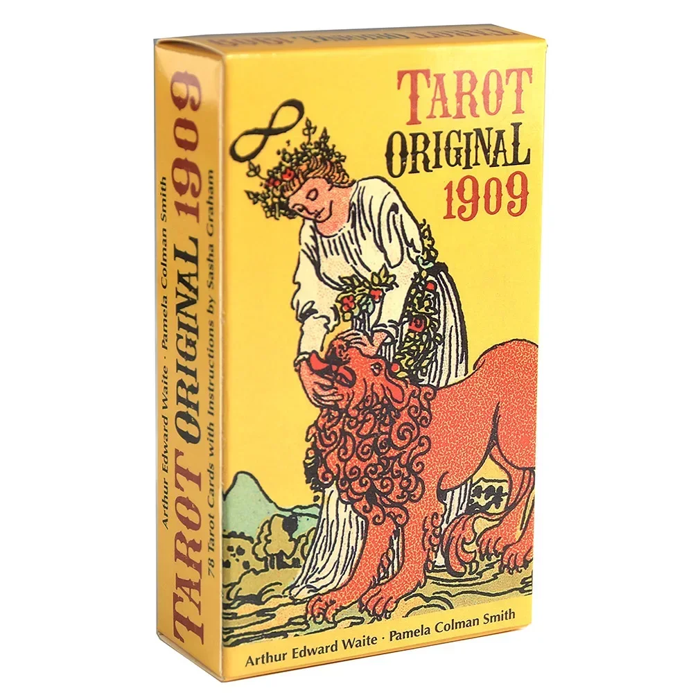 Cartas de Tarot originales 1909, baraja clásica en inglés 1909, 78 cartas populares, juego de ...