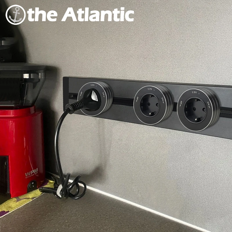 40cm-EU-Track-Sockets-Built-in-Power-Strip-Concealed-Socket-Surface ...