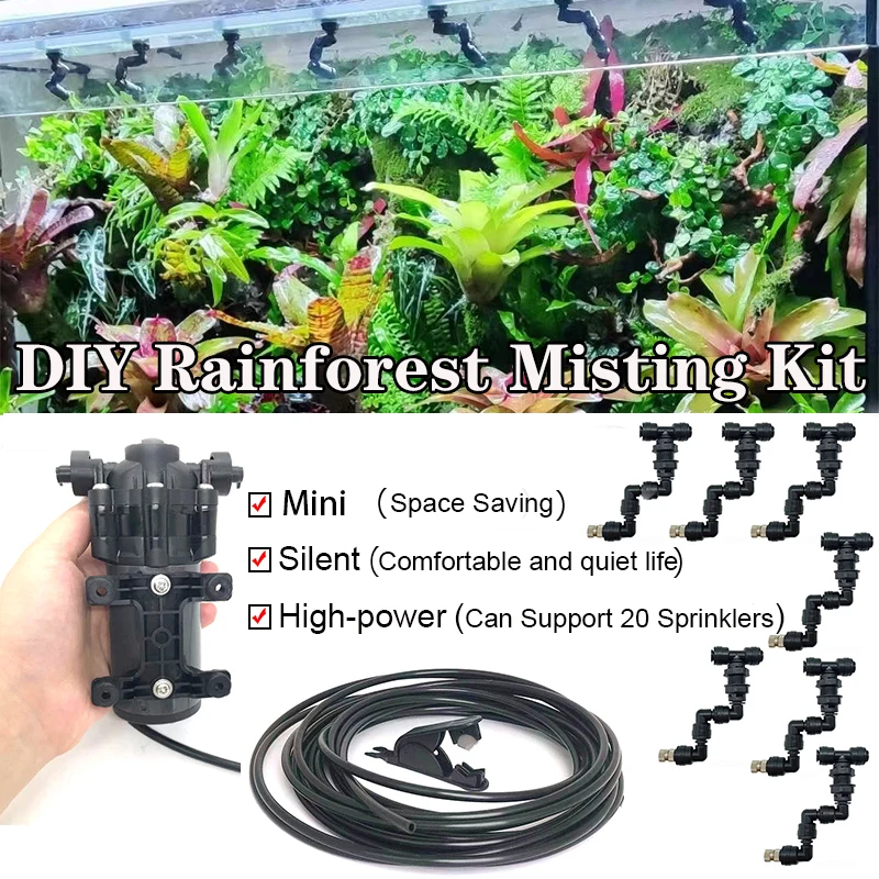 HEMAN-DIY-Rainforest-Misting-System-Kits-Mini-Silent-Pump-Fog-Machine-3 ...
