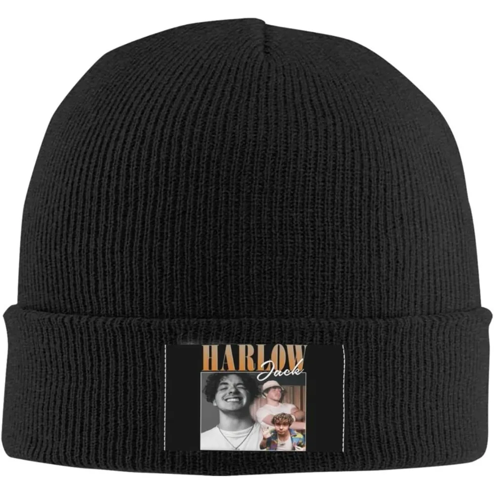 Jack-Rapper-Harlow-Band-Beanie-Hats-for-Men-Women-Cuffed-Knit-Hat ...
