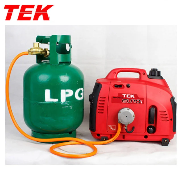 EU10i LPG Portable Camping Gas Gasoline Inverter Generator Set