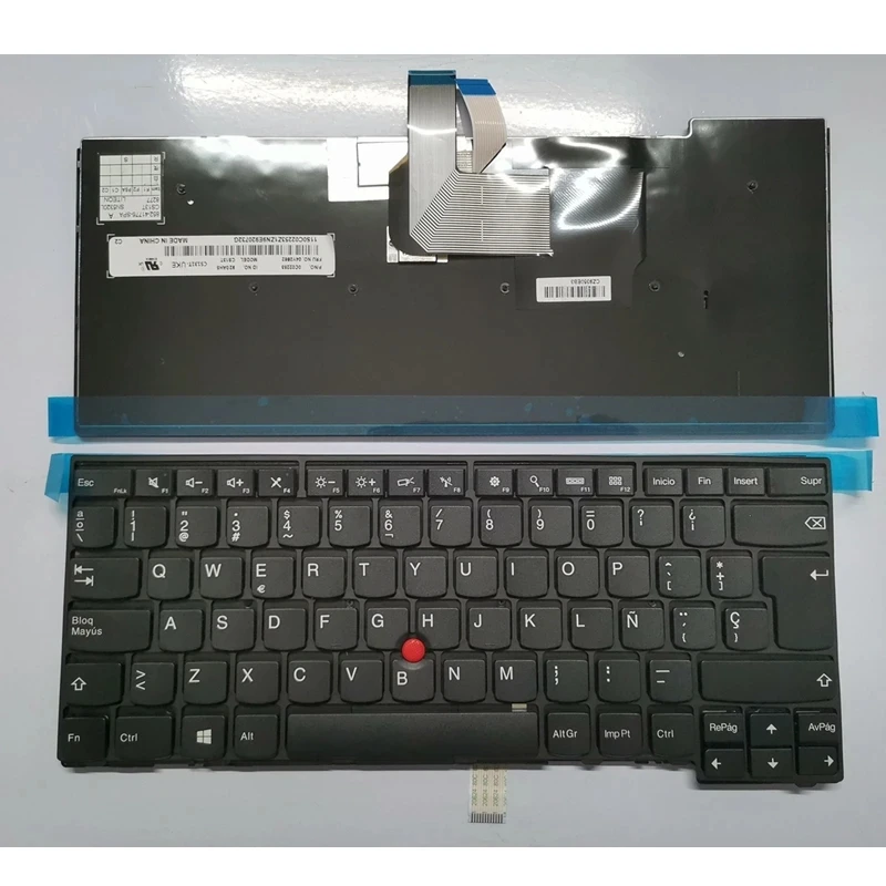 Spanish-Keyboard-for-lenovo-ThinkPad-L440-L450-L460-L470-T431S-T440 ...