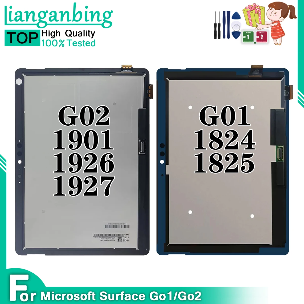 Tblet-LCD-For-Microsoft-Surface-Go-1-Go-2-1824-1825-1901-1926-1927-LCD ...