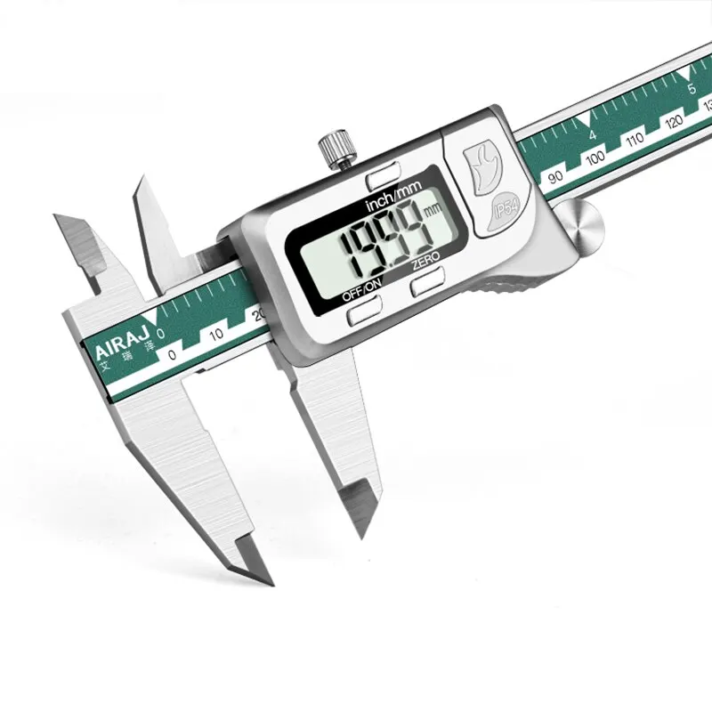 High-precision-Digital-Caliper-AIRAJ-Stainless-Steel-Long-Waterproof ...