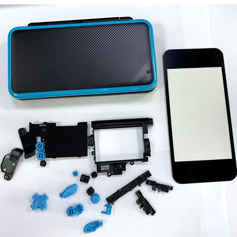 Free-Shipping-for-New-2DS-LL-Front-Faceplate-Cover-Middle-Frame-Shell ...