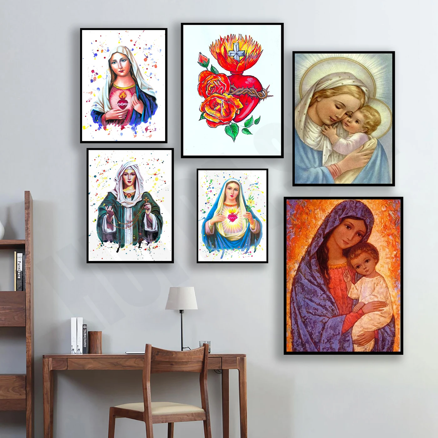 Immaculate Heart Of Mary Icon