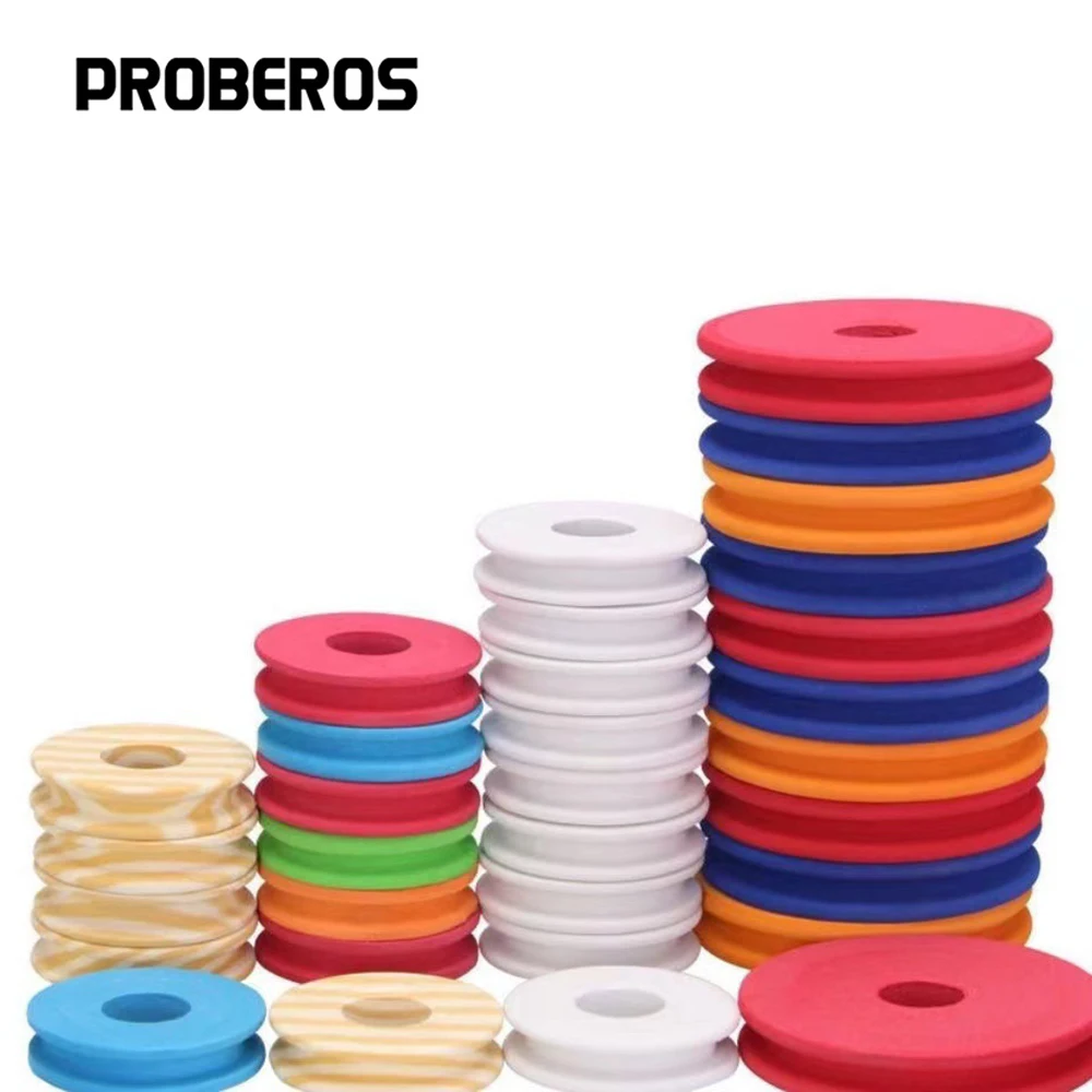 PROBEROS-100Pcs-Foam-Spools-4-5cm-Fishing-Winding-Board-Fishing-Hook ...