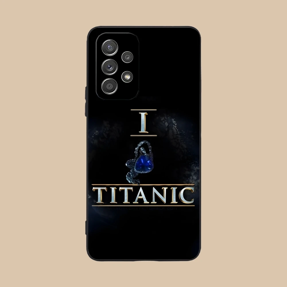 Luxury Titanic Mobile Smart Cell Phone Case - Black Cover Shell for ...