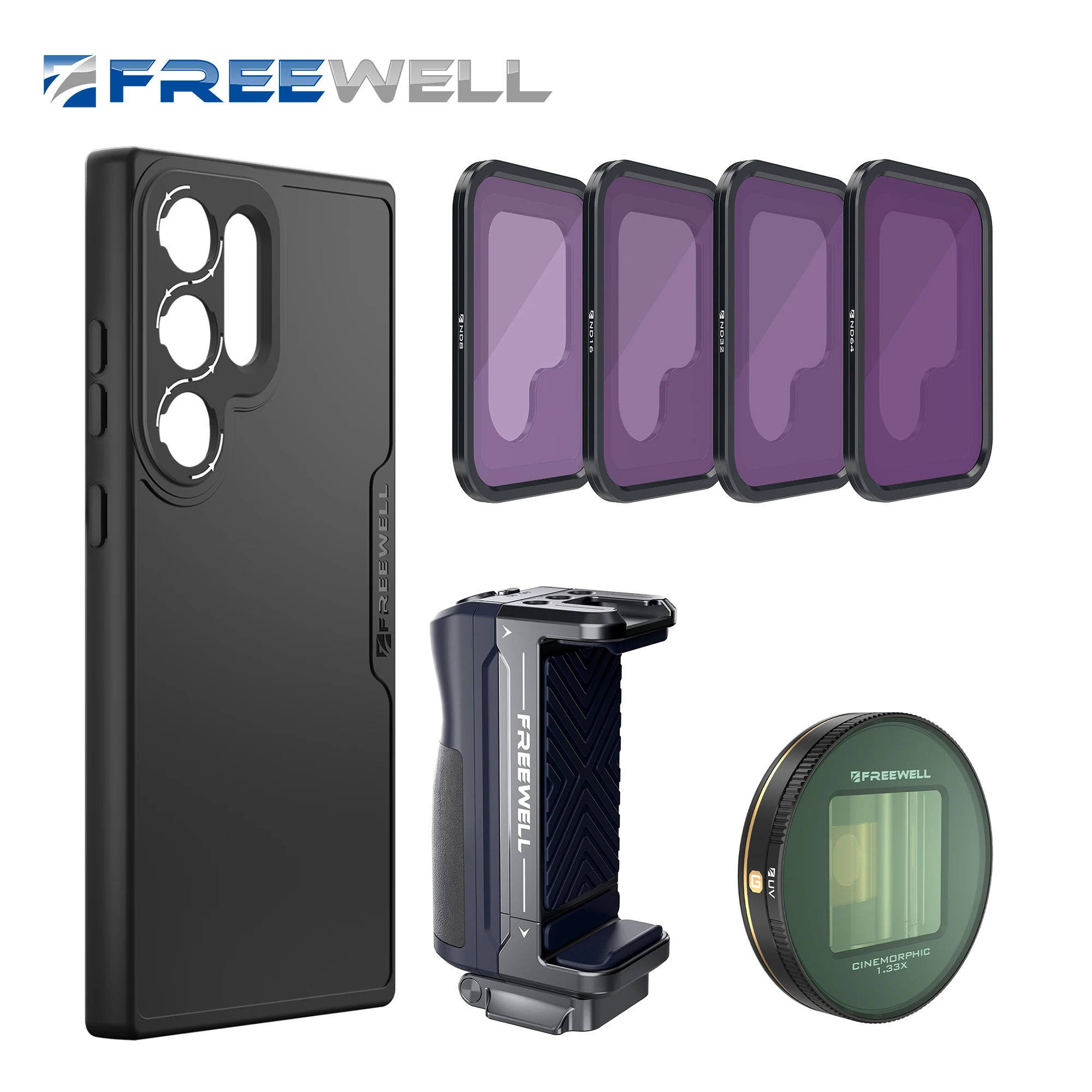 Freewell-Kit-Pro-Samsung-Galaxy-S24-Ultra-Cine-Lente-Cinema-Ouro-ou ...