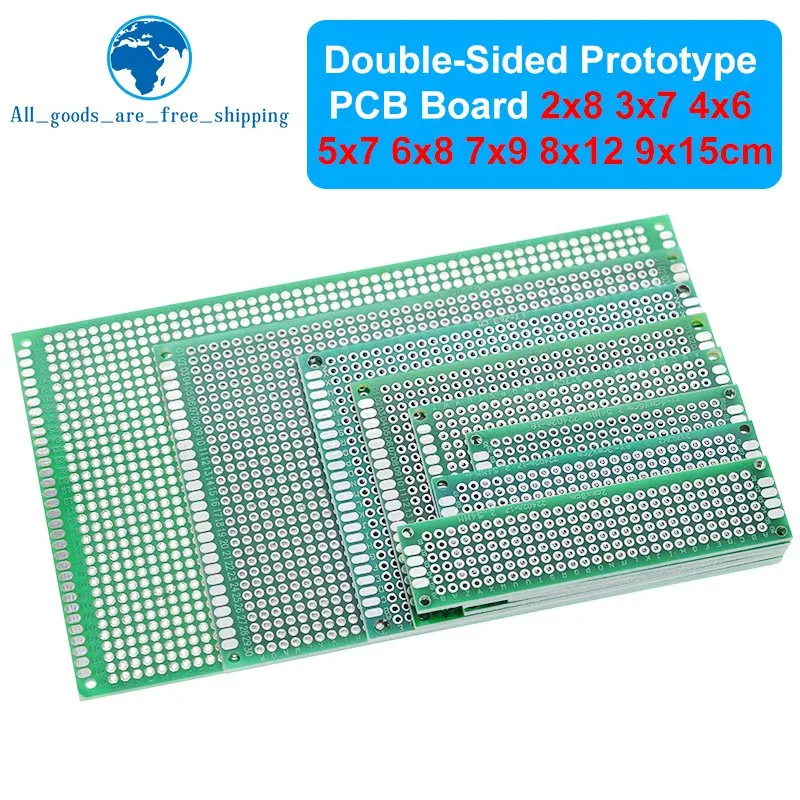 TZT 2x8 3x7 4x6 5x7 6x8 7x9 8x12 9x15 cm Double Side Prototype Diy ...