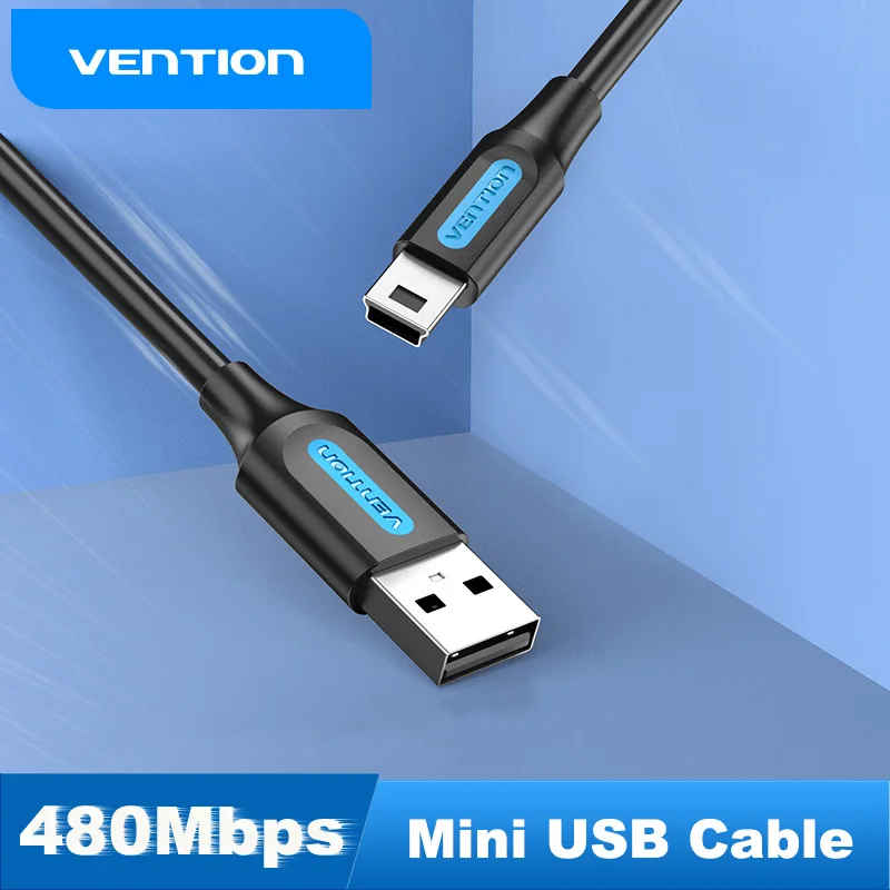 Vention USB Cable Mini USB to USB Fast Data Transfers Charger Cable for ...