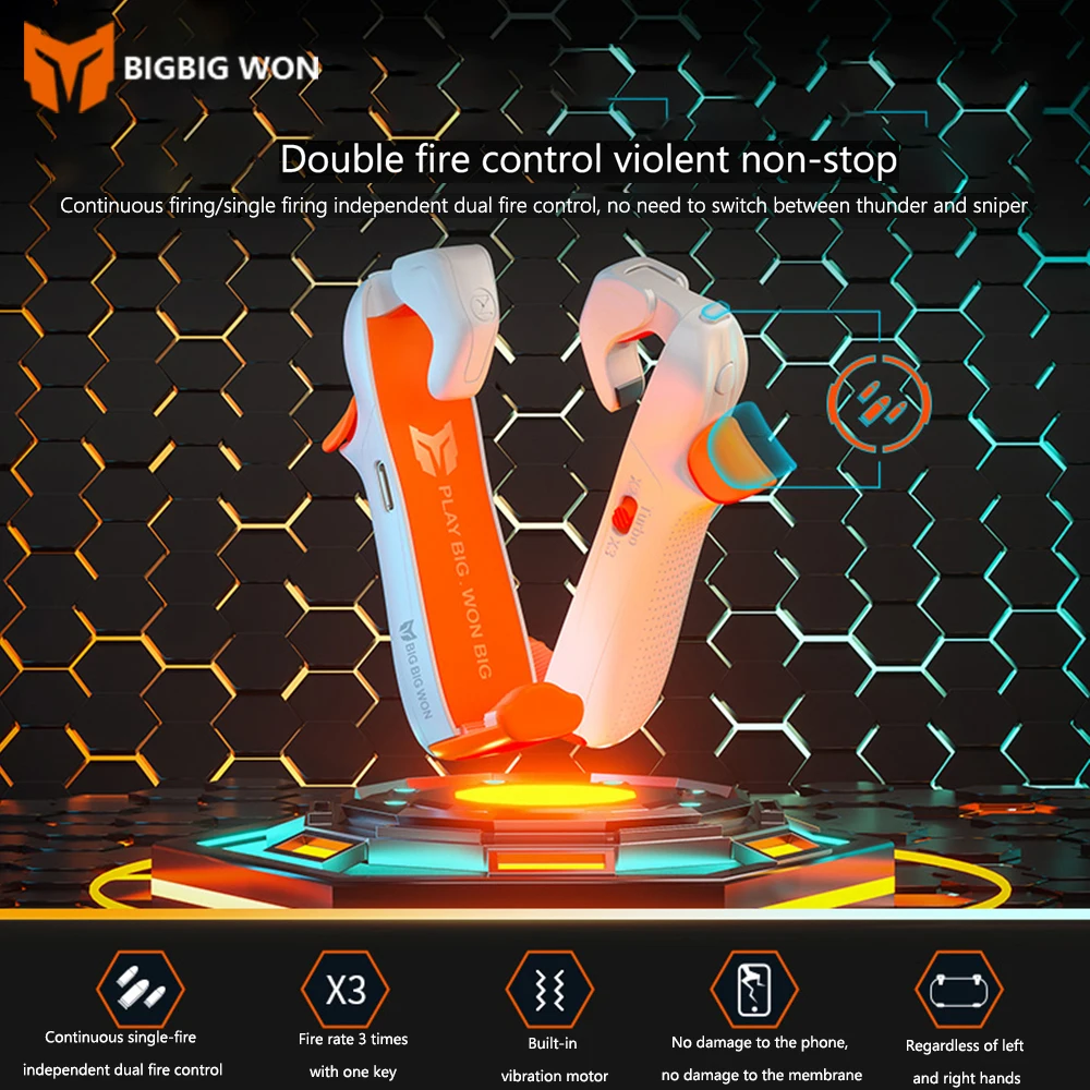 BIGBIGWON-M1-Mobile-Shooting-Gaming-Button-Triggers-with-Vibration-for ...