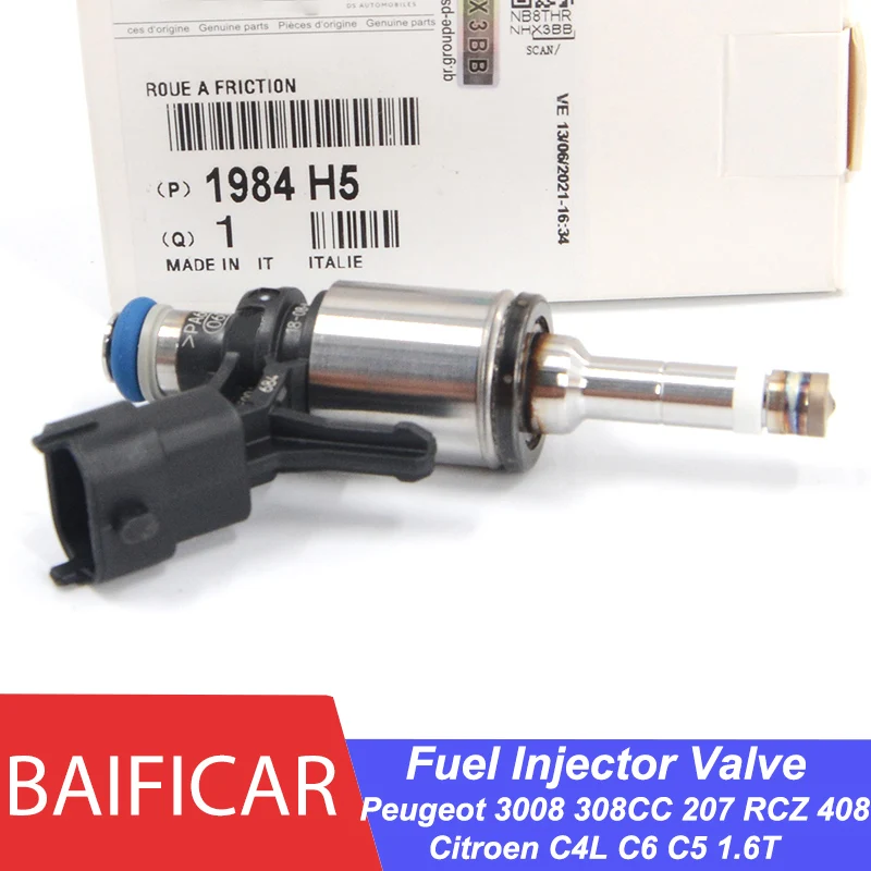 Baificar New Genuine 7 Hole Fuel Injector Valve 1984h5 For Peugeot 207 ...