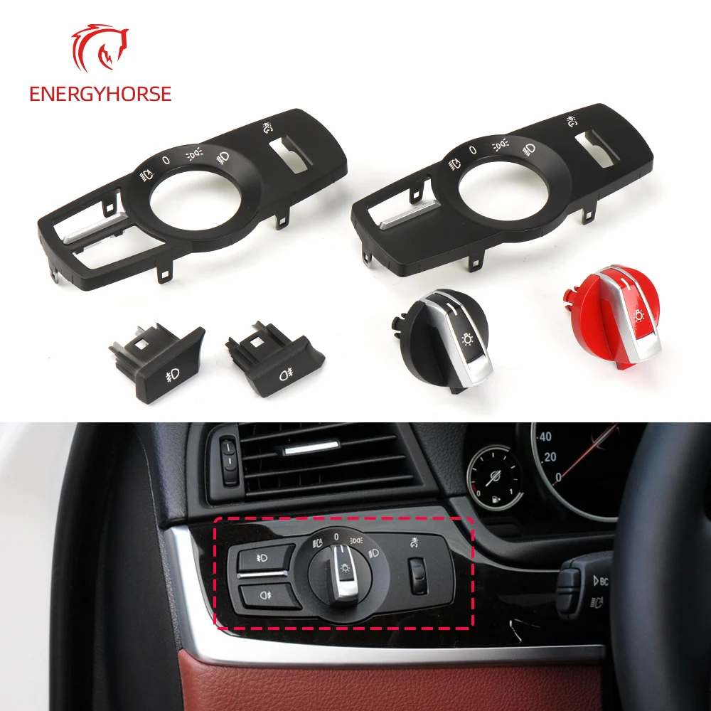 For-BMW-F10-F06-F07-F02-Car-Front-Headlight-Switch-Rotation-Button-Head ...