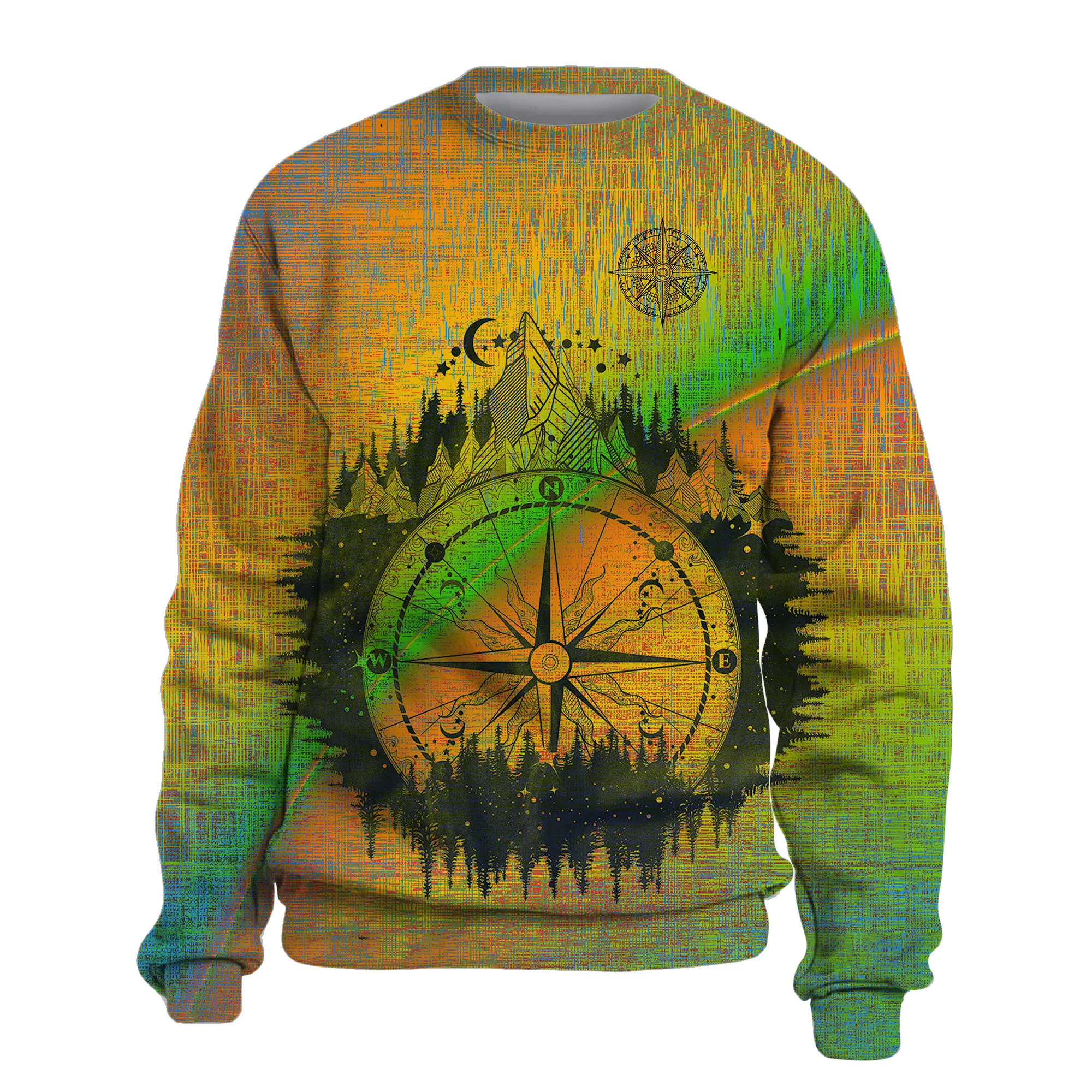 Autumn-Winter-Compass-Fashion-Fleece-Hoodies-Mens-Sweatshirts-2022-Male ...