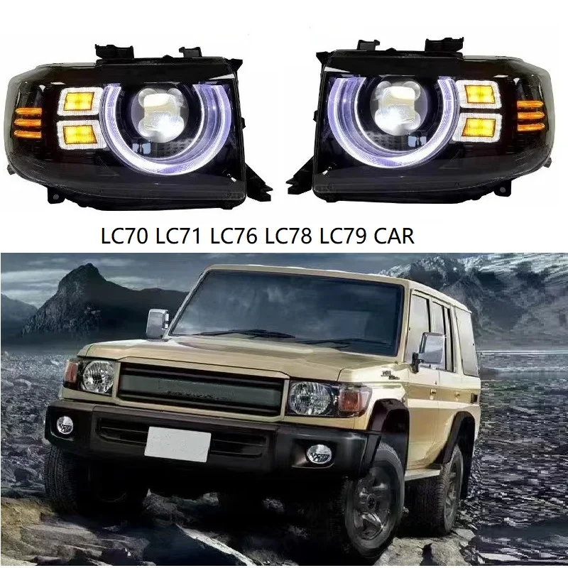 Exterior-Auto-Lights-Fit-For-Landcruiser-LC71-LC76-LC78-LC79-FJ79-2007 ...