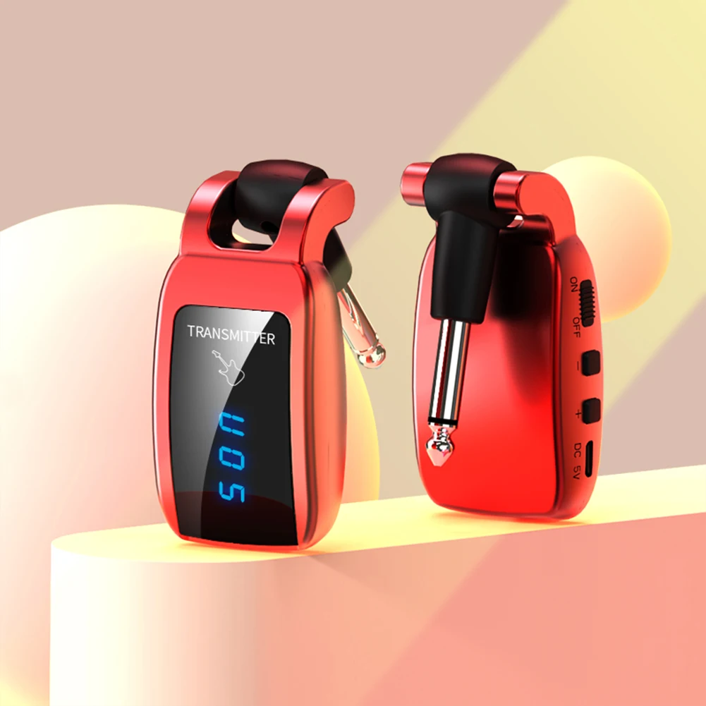 Wireless-Guitar-Transmitter-Receiver-15-Channels-UHF-Digital-Wireless ...