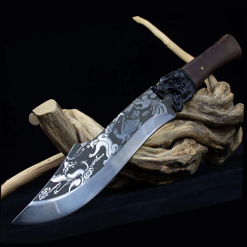 Wood Hatchet Machete Longquan | Wood Poultry Tools | Wood Kitchen Knife ...