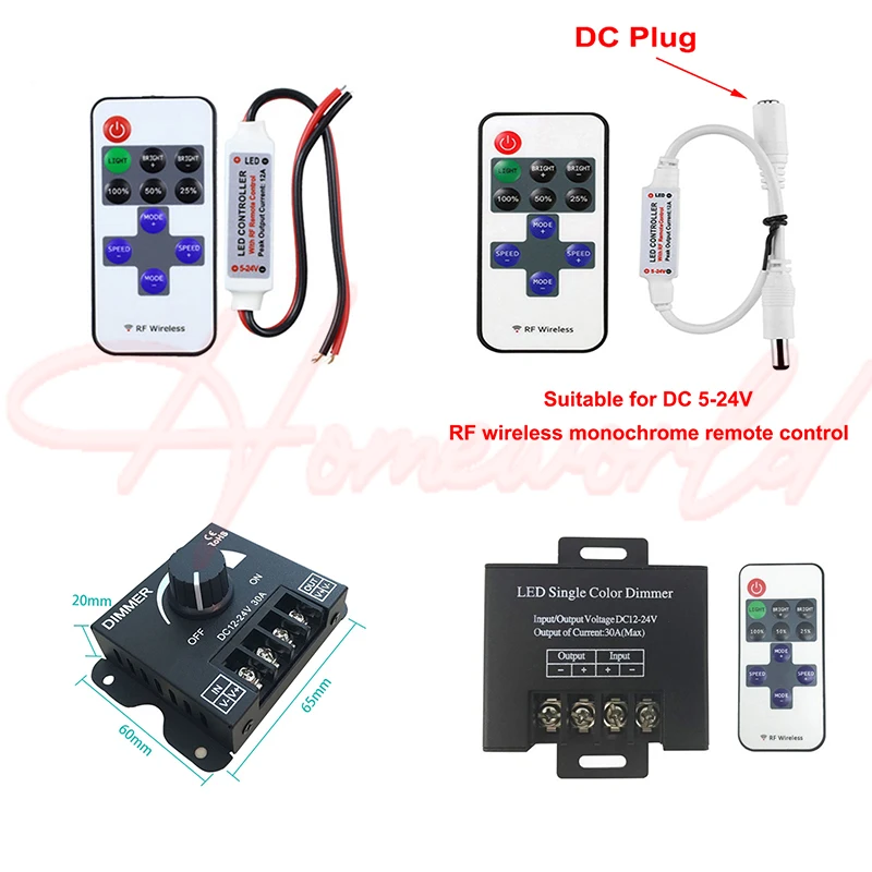 Miniregulador-de-intensidad-de-luz-dispositivo-de-Control-remoto-inal ...