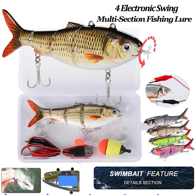 Robotic-Swimming-Fishing-Lures-Electric-USB-Rechargeable-LED-Light ...