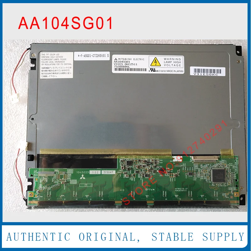AA104SG01 For Mitsubishi Original 10.4 Inch T 51944D104J FW A AA LCD ...