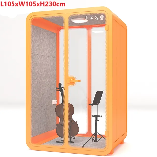 Glass room, household portable small anchor soundproof room, telephone ...
