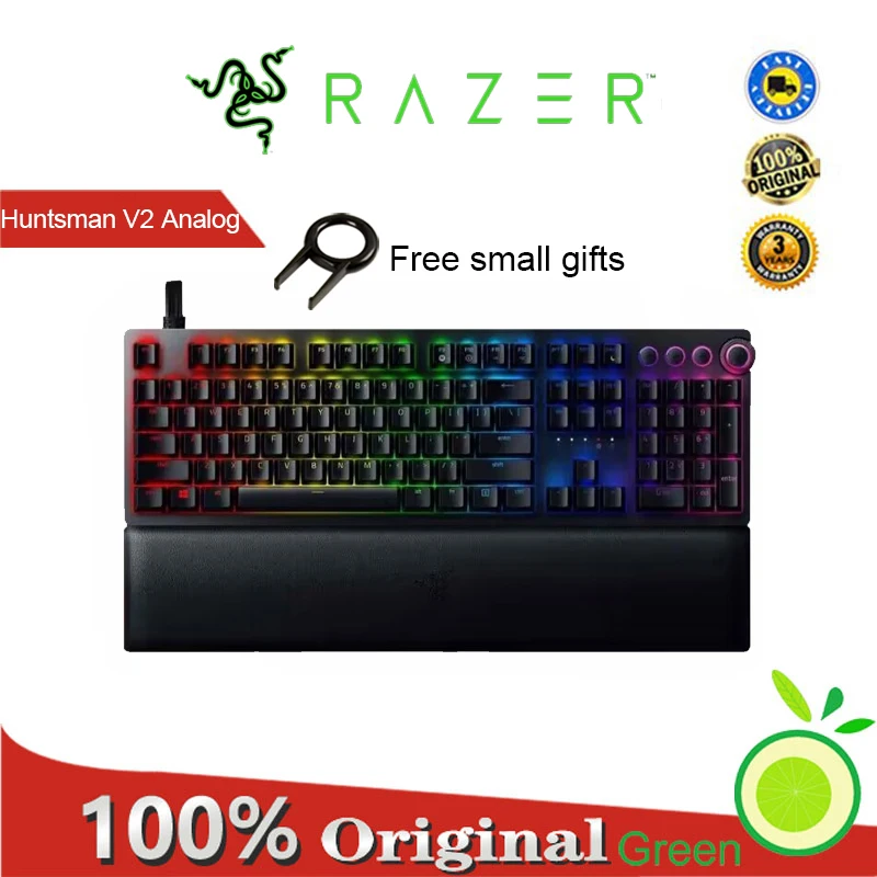 Eixo-ptico-anal-gico-Razer-hunter-v2-para-jogos-de-computador-acess ...