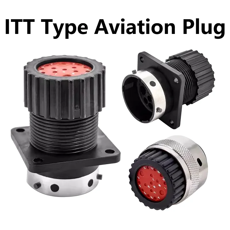 1-5PCS-15-Hole-ITT-Waterproof-Aviation-Wiring-Socket-Male-Female ...