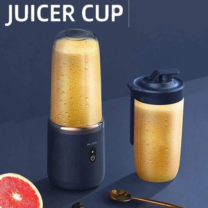6 Blades Juicer Cup Portable Automatic Blender Usb Charging Fruit Juice ...