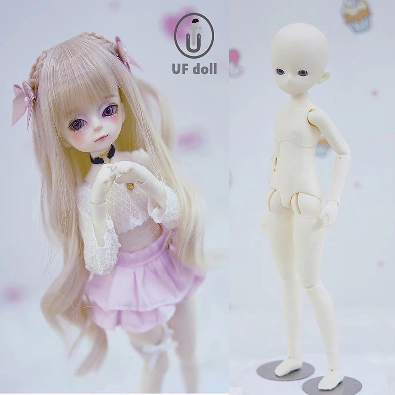 New 1/6BJD Doll Body UF Doll Mini Body Special Female Body No Makeup Doll Head for Blyth GSC 1/6 ...