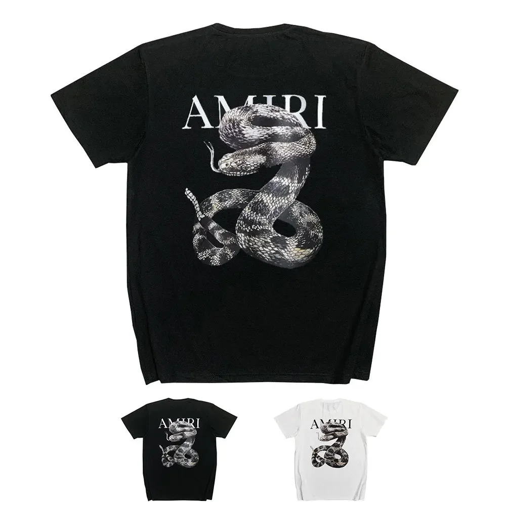 Trendynew-Us-Amiri-Camiseta-de-manga-corta-para-hombre-ropa-de-calle ...