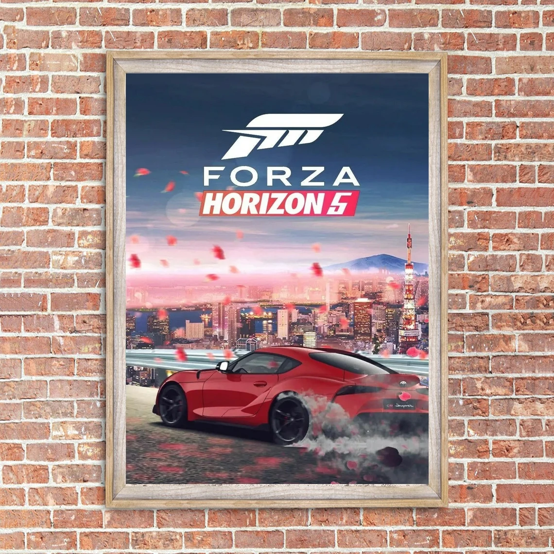 Forza Horizon 5 Game Poster Cover Racing Simulation Racing Room ...