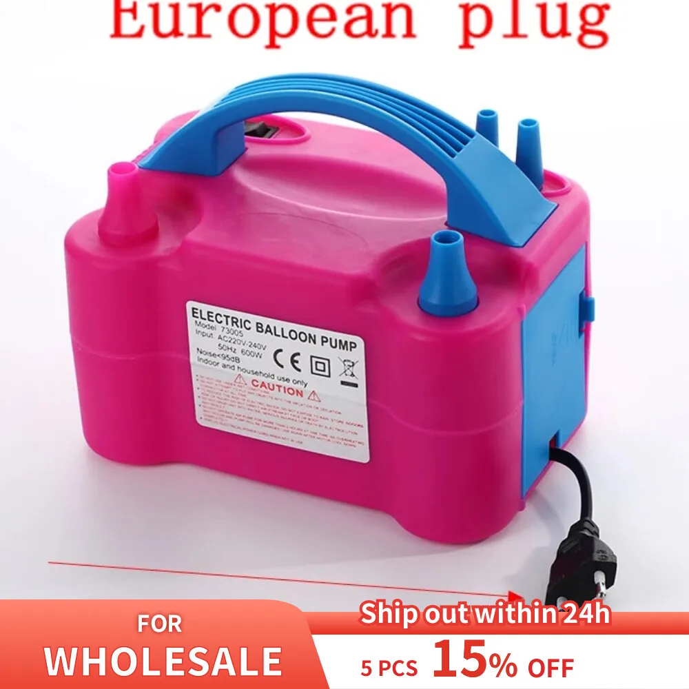 High-Voltage-Double-Hole-AC-Inflatable-Electric-Balloon-Pump-EU-Plug ...