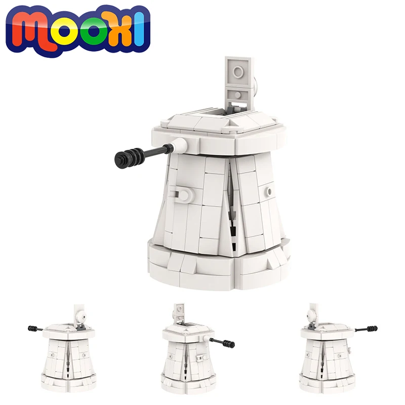 MOC2072-Movie-MOC-DF-9-Hoth-Turret-Defense-Tower-Model-Building-Blocks ...