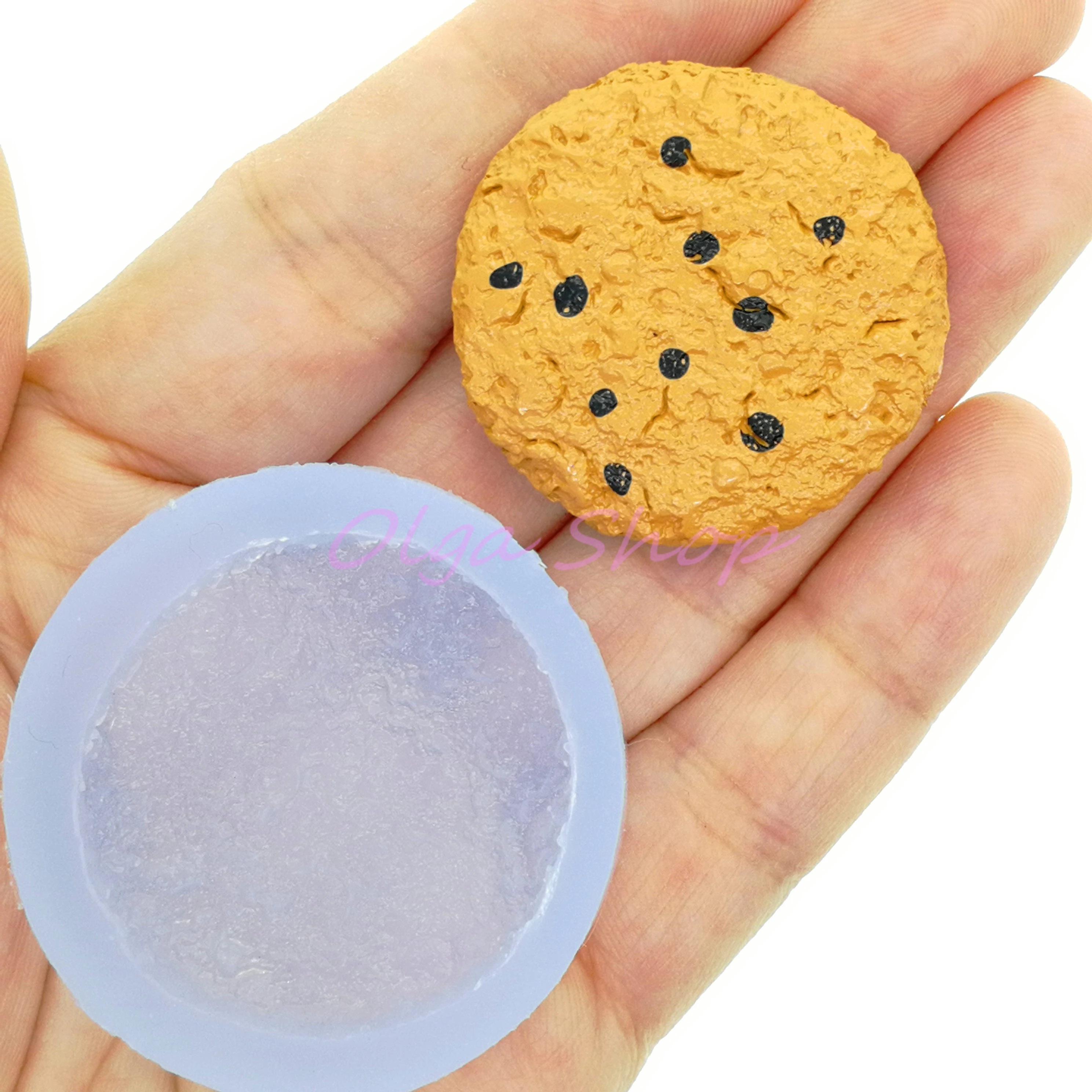 QYL506-35mm-Rodada-Cookie-Silicone-Mold-Alimentos-Seguros-Para-Fondant ...