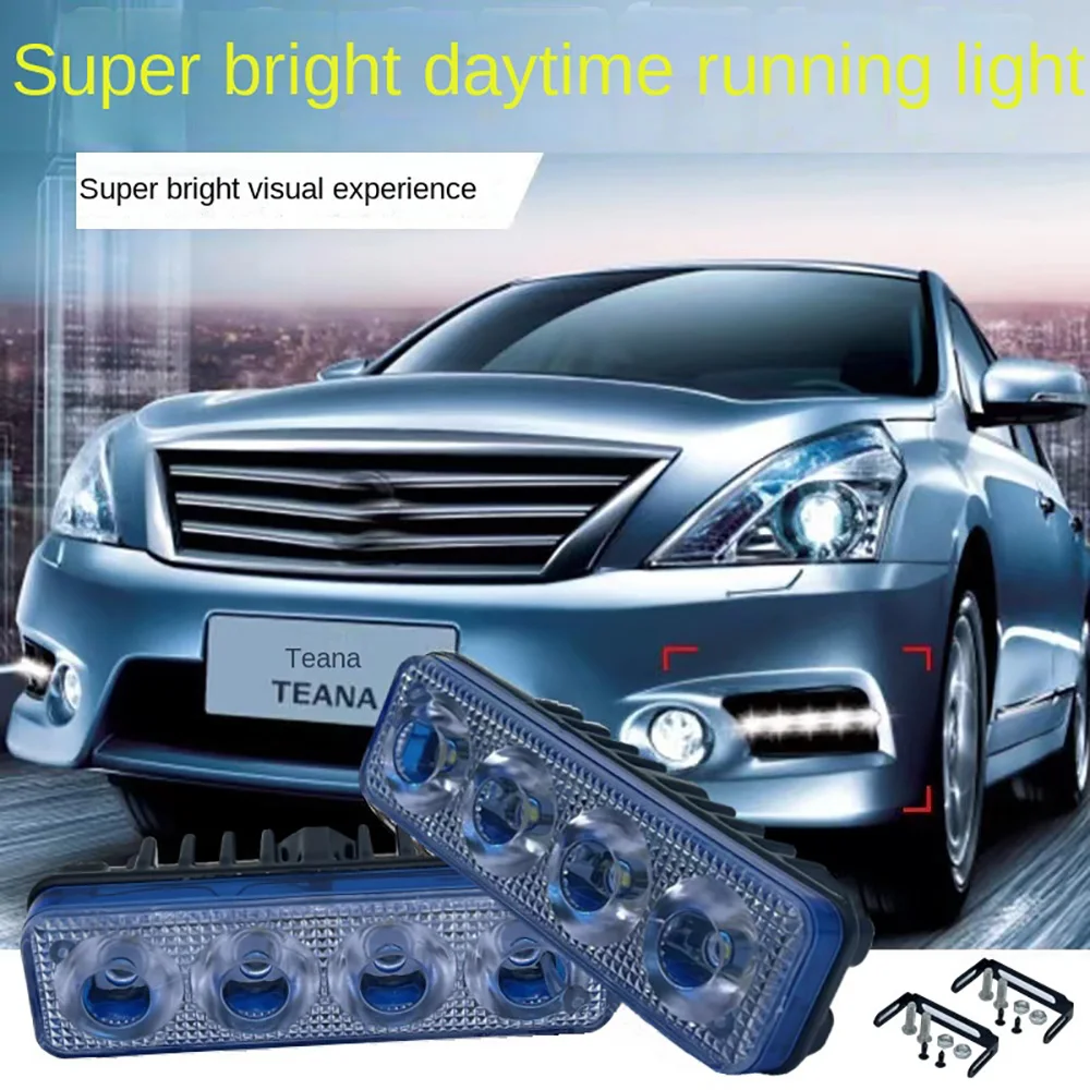 2pcs-Daytime-Running-Light-White-Turn-Signal-Light-Amber-Double-Color-4 ...