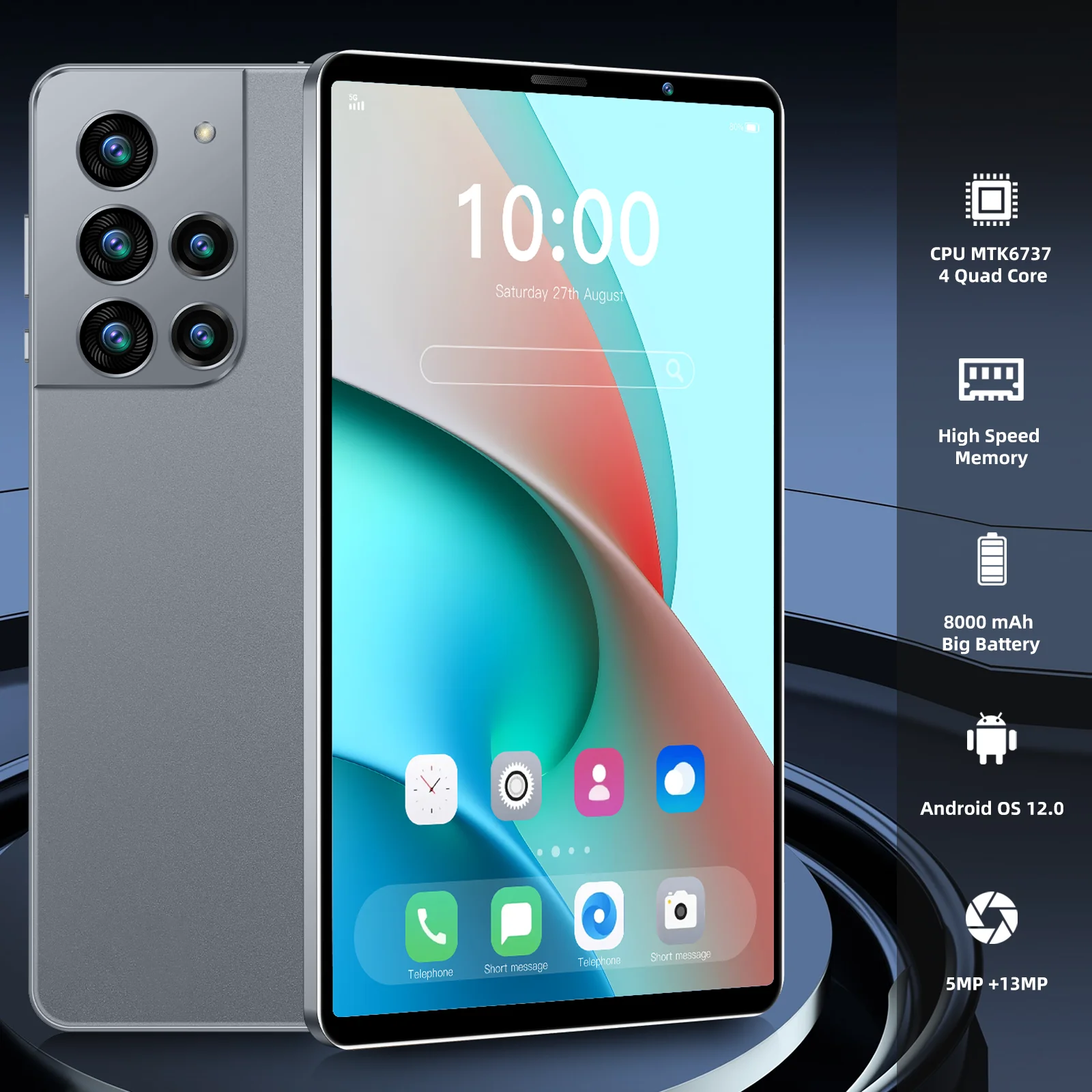 VERYHDSN-Tablet-Android-12-Vers-o-Original-Global-Telefone-Smartphone ...