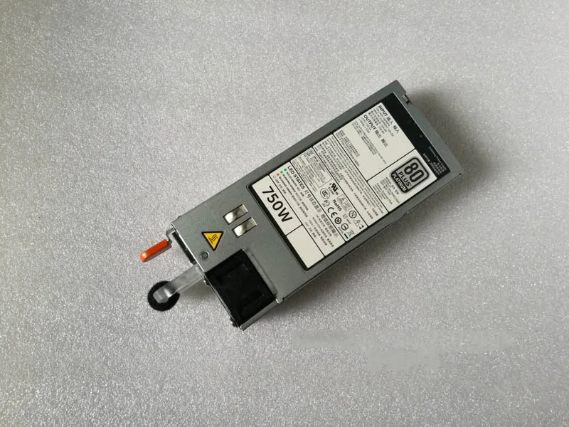 แหล่งจ่ายไฟสำหรับ R520 R620 R720 T320 T420 T620 750W CWKMX 79RDR 6W2PW ...