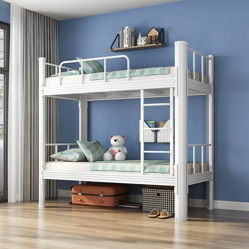 Student-dormitory-bunk-bed-two-bunk-beds-staff-dormitory-wrought-iron ...